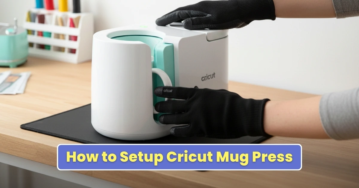 How to Setup Cricut Mug Press